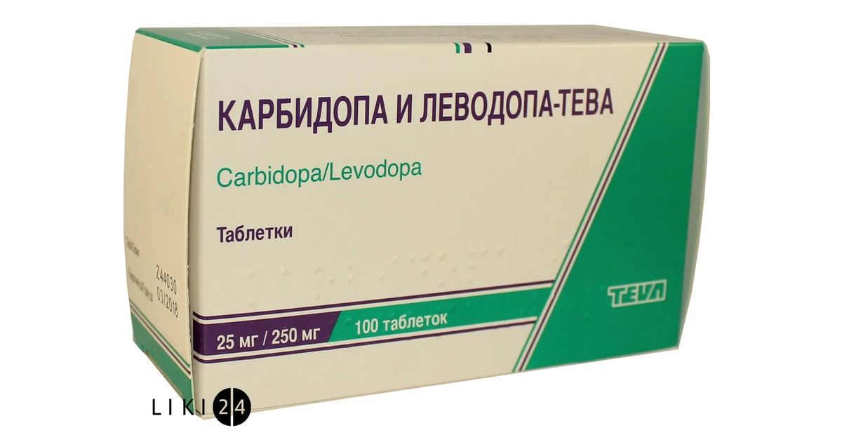 Карбидопа и Леводопа – инструкция, цена от в аптеках Украины, применение