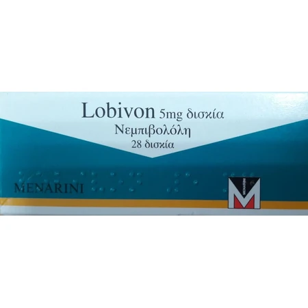 Лобивон (Lobivon) 5 мг № 28 таблеток - заказать с доставкой, цена ...