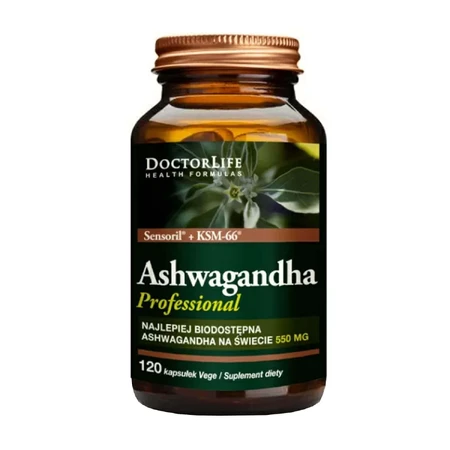 Doctor Life Ashwagandha KSM-66+ Sensoril Root Extract 550mg, 120 капсул ...