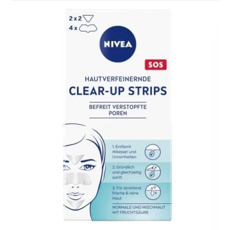 Nivea Clear-Up Skin Perfecting Nose Patches, 6 шт. - заказать с ...